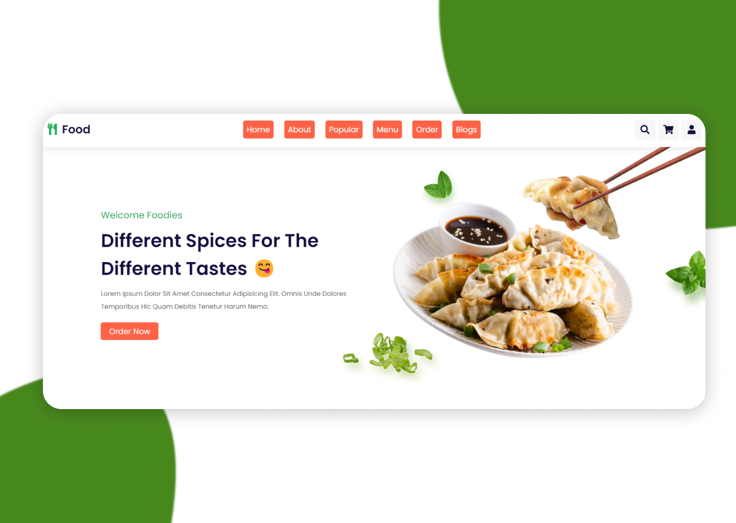 Fast Food UI Design by Asma Zaib on Dribbble