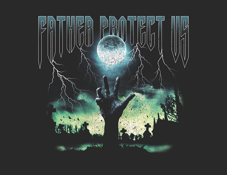 Father Protect Us T-shirt by JEJOMAR SIMBAJON on Dribbble