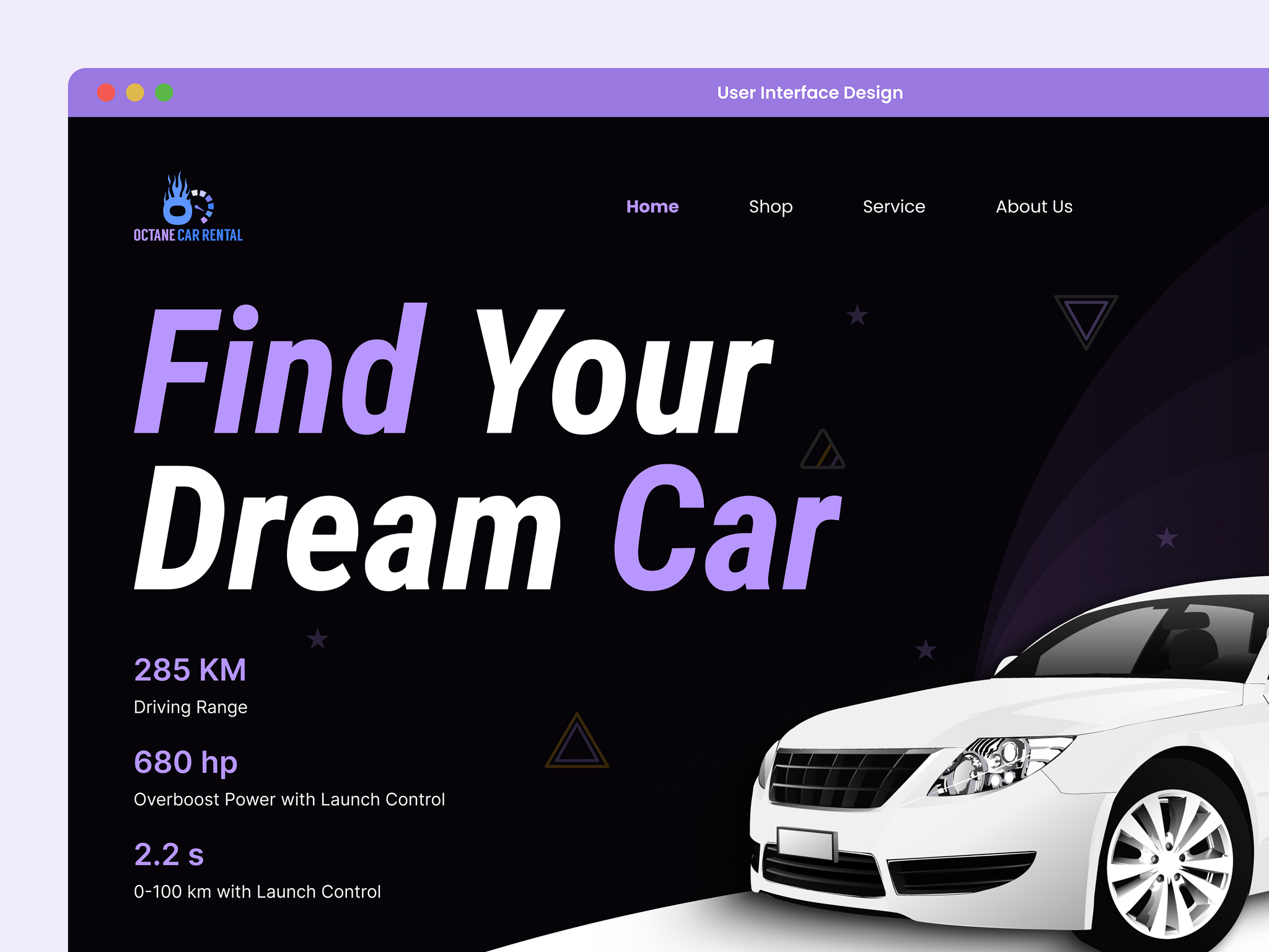 Car Website Homepage Web UI Design by Ashraful Tamim on Dribbble