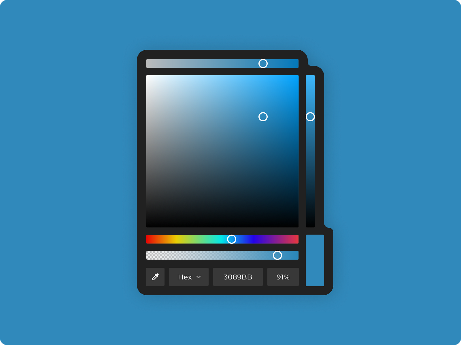 Daily UI #060 - Color Picker by Orçun Umut Kumova on Dribbble
