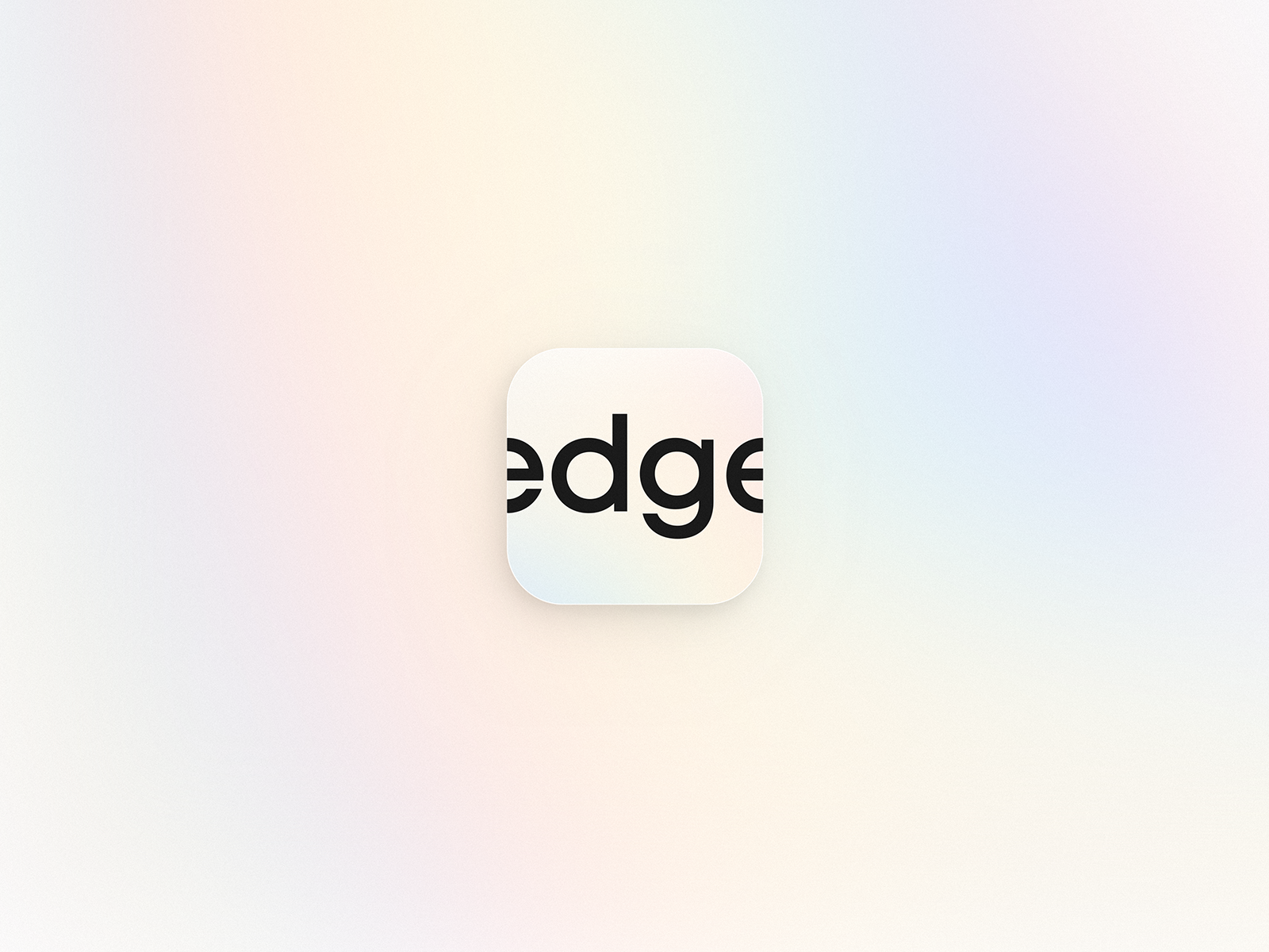 Edge Logo Design Concept by Dmitry Lepisov for Lepisov Branding on Dribbble