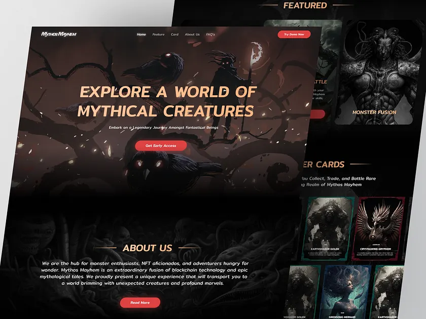 Gaming Website designs, themes, templates and downloadable graphic ...