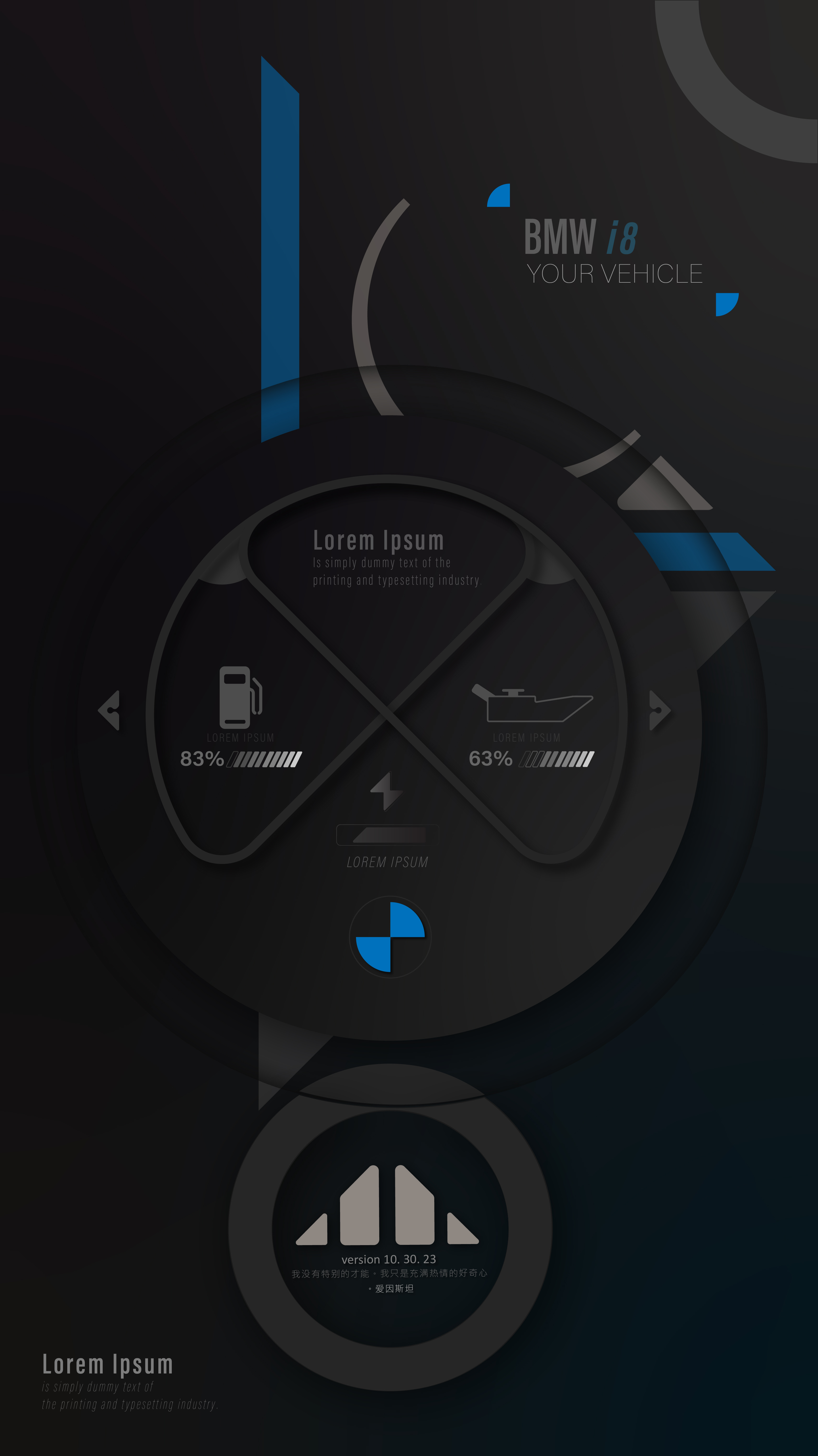 BMW i8 Vehicle-App-UI-DESIGN by Ziiwi Sarpong on Dribbble