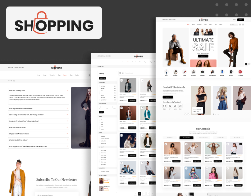 Online Fashion Store Web UI Kit by Bitrix Infotech Pvt Ltd on Dribbble
