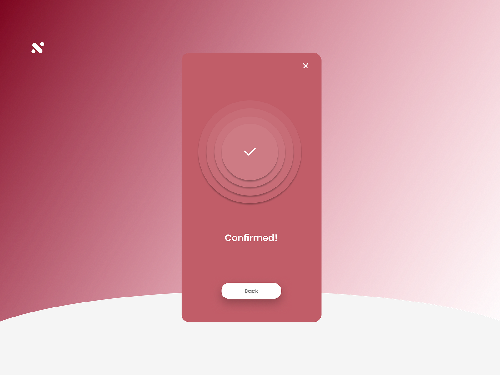 Confirmation Page UI by Carlos Pessane on Dribbble