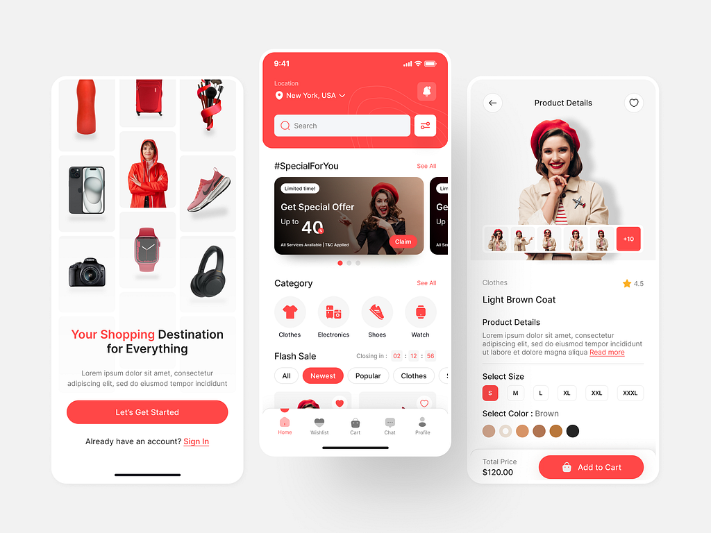 E Commerce App Multi Vendor Ecommerce App Uiux Design By Insightlancer On Dribbble 7694