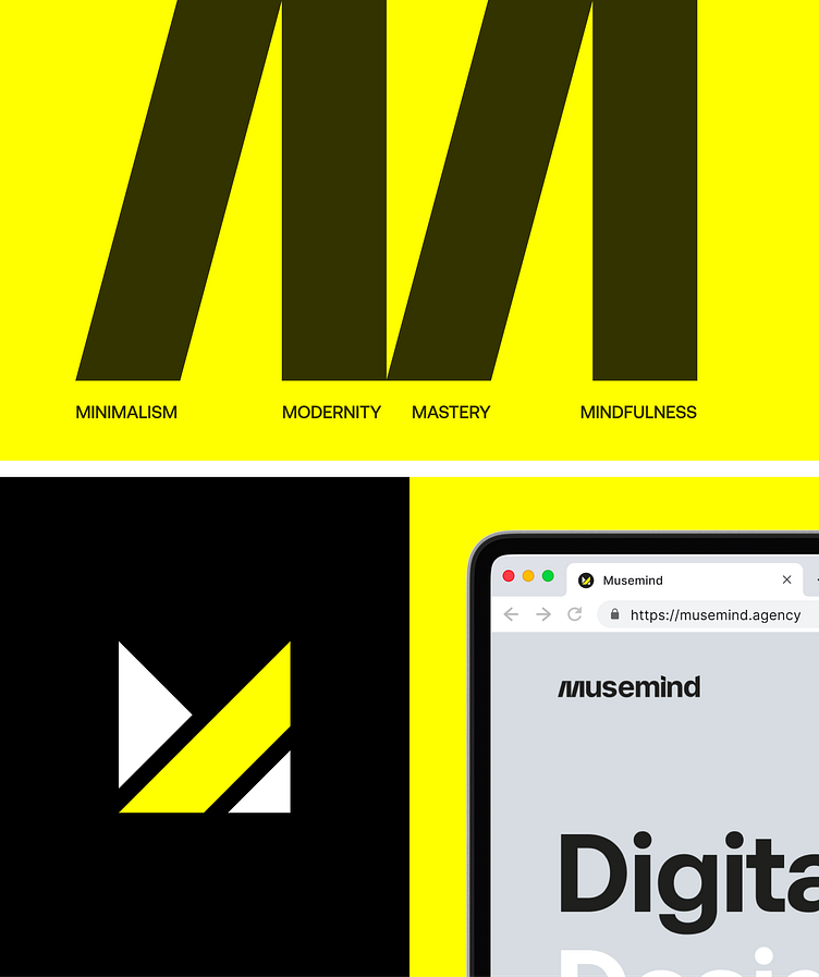 Musemind Rebranding | Visual Identity by Musemind UI/UX Agency on Dribbble