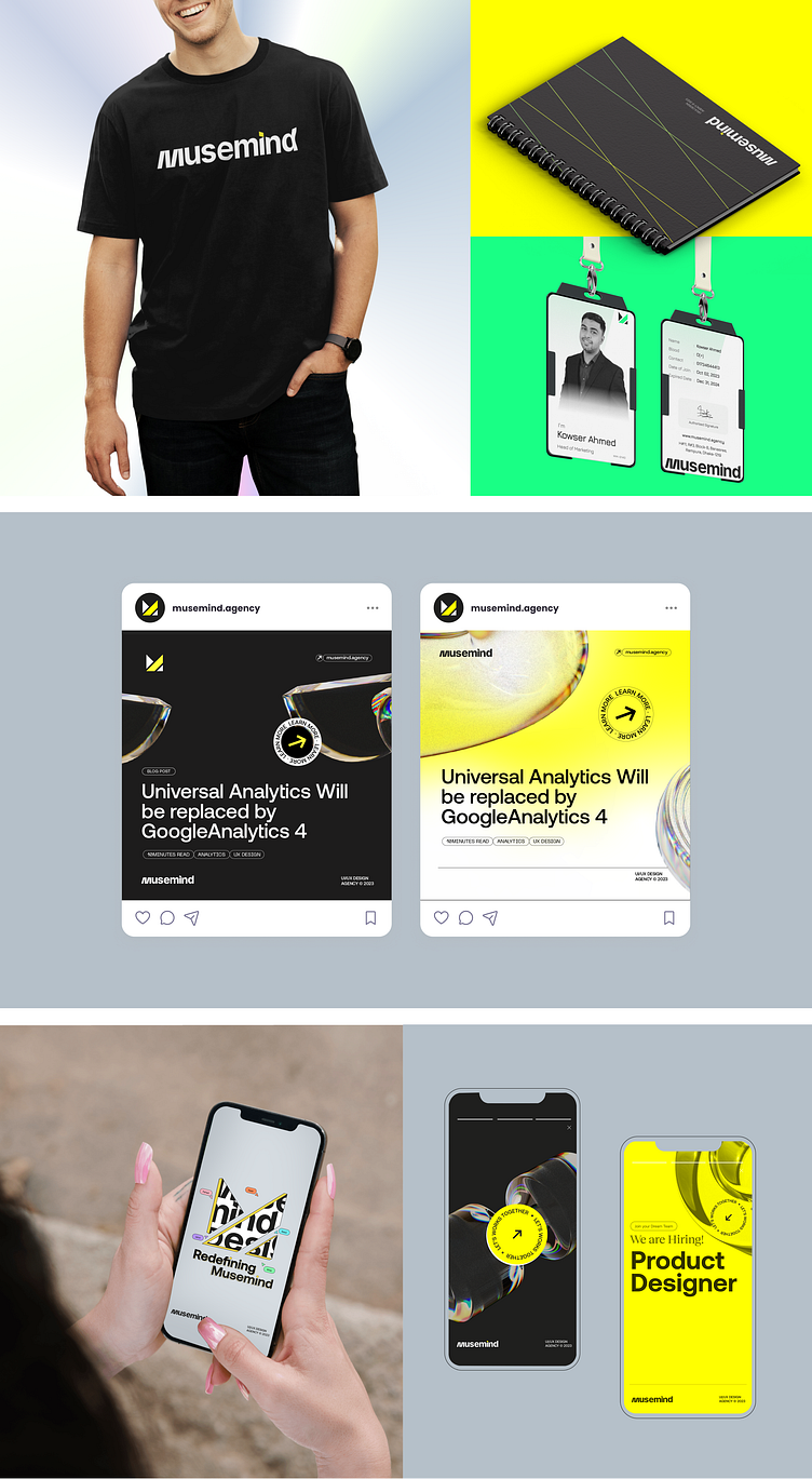 Musemind Rebranding | Visual Identity by Musemind UI/UX Agency on Dribbble