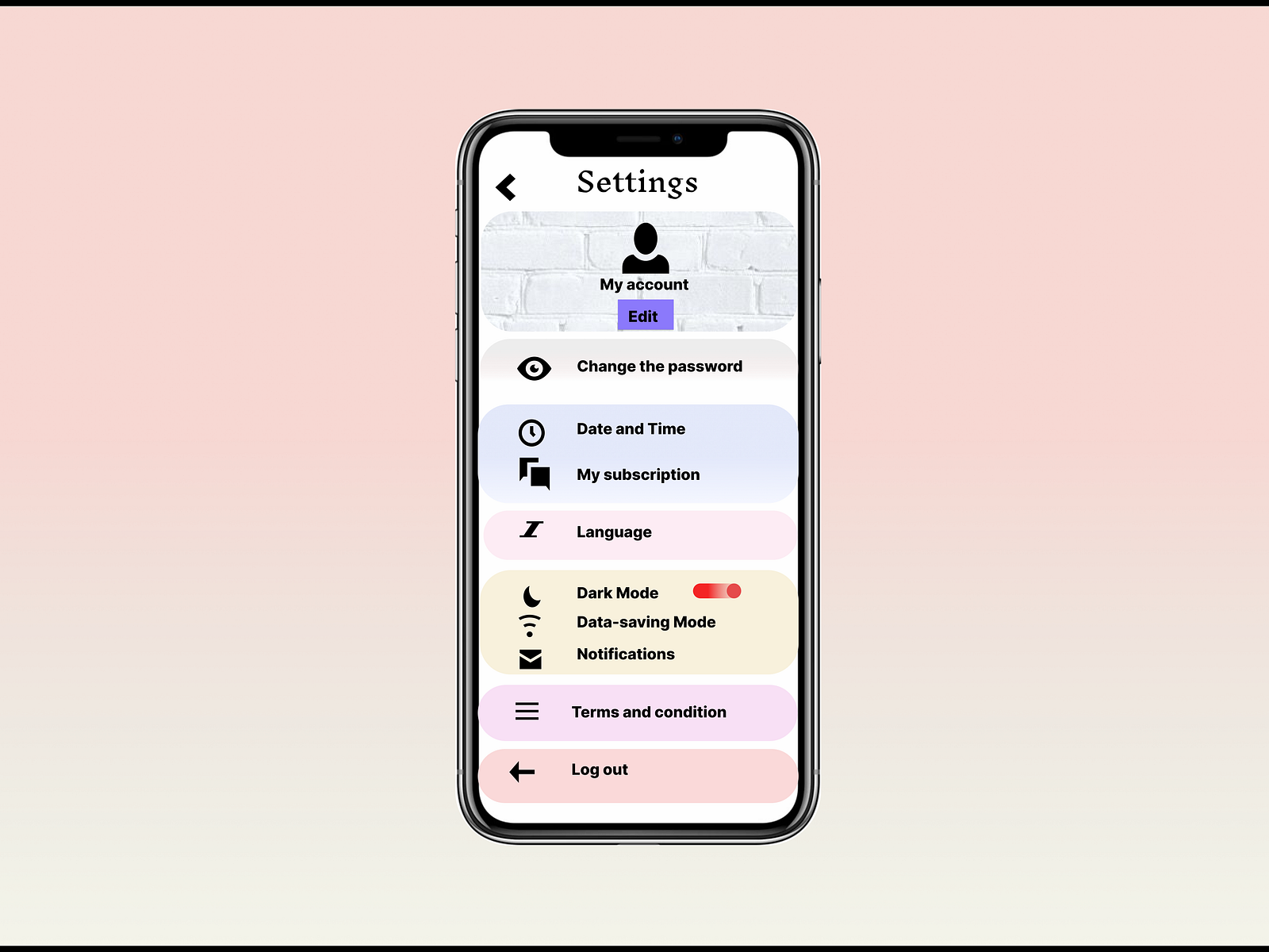 System Settings Page - Daily UI Challenge #007 by Prerna Pandey on Dribbble