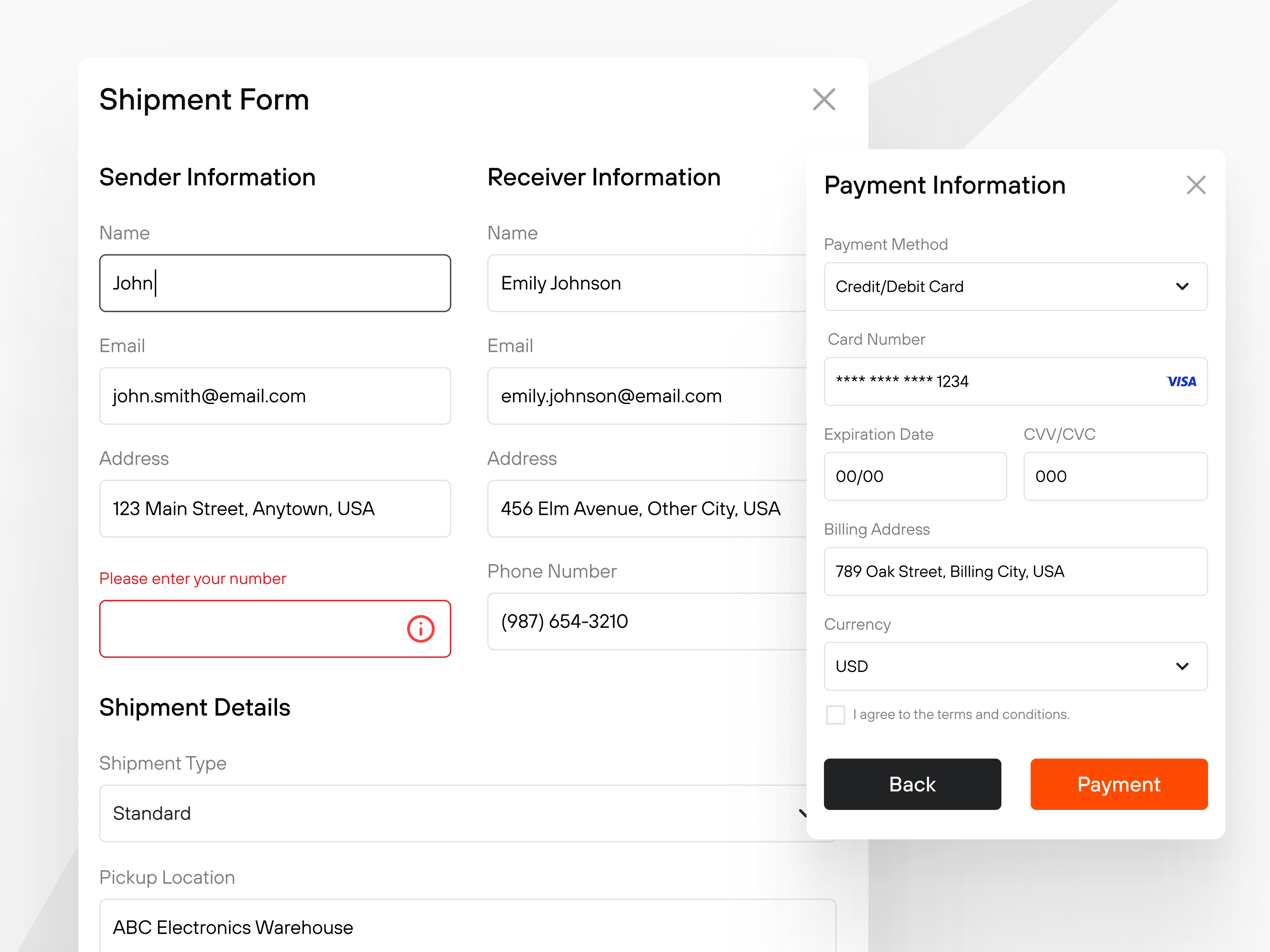 Browse thousands of Form Full Screen images for design inspiration | Dribbble