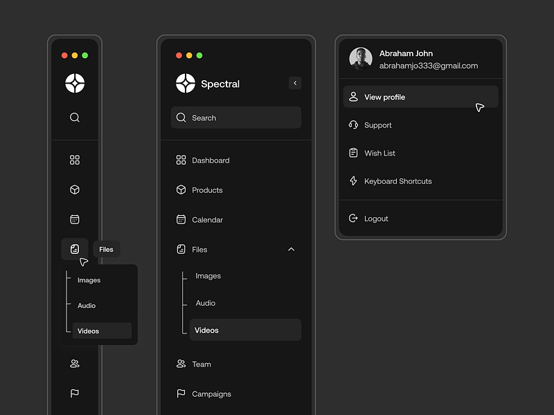 Browse thousands of Side Navigation images for design inspiration ...