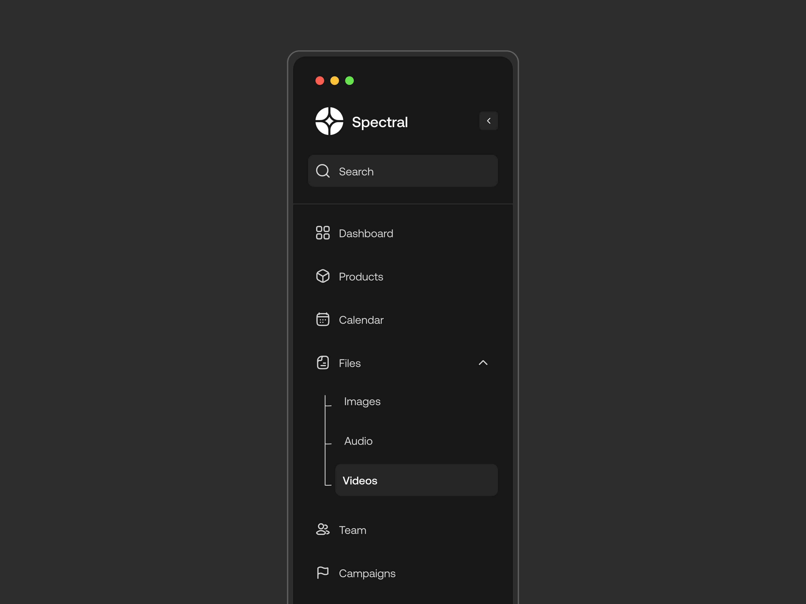 Dark Mode Side Navigation Bar by Abraham John on Dribbble
