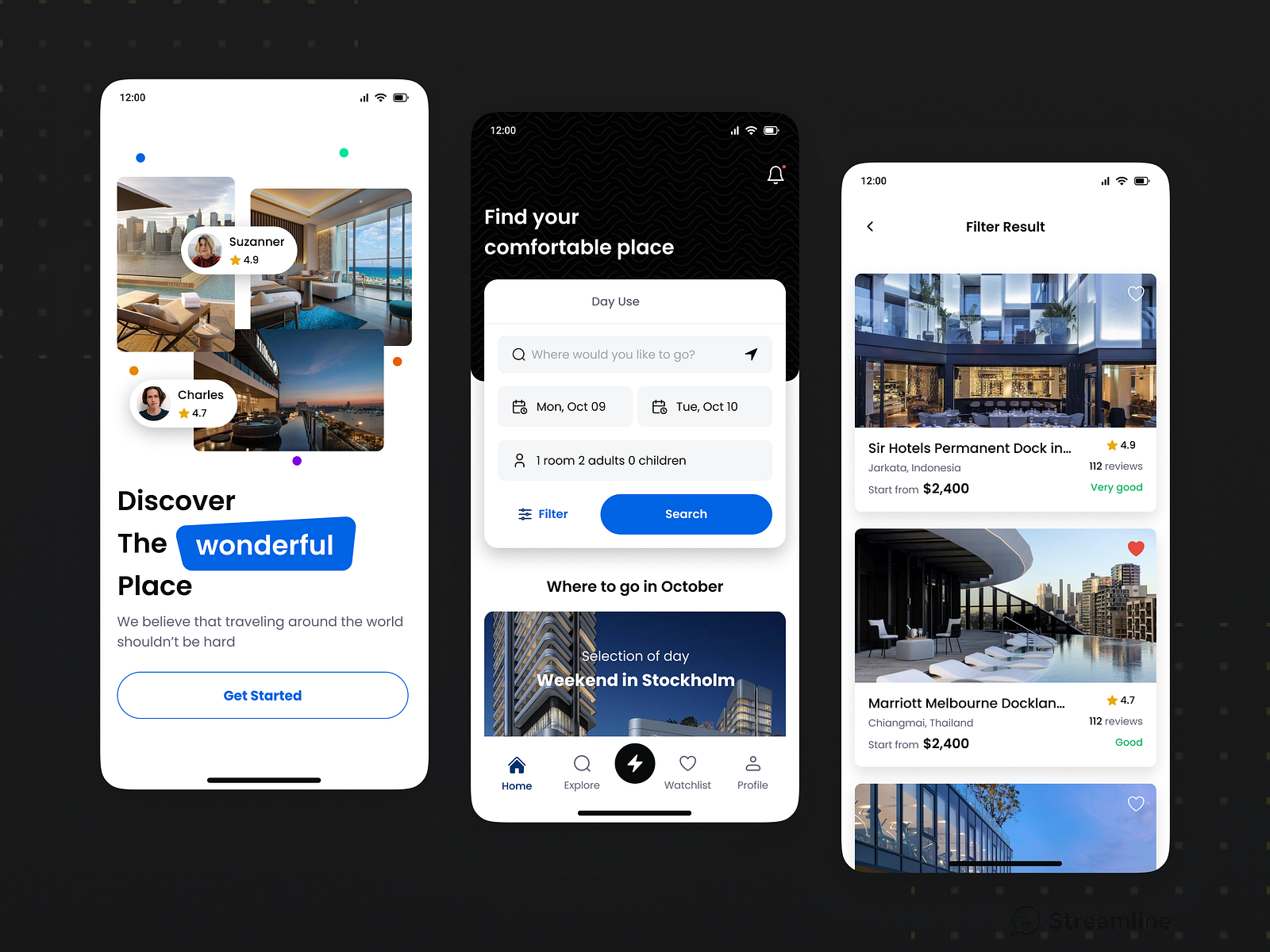 Hotelive - Hotel Booking Mobile App by Abbys Studio - UX/UI Design on ...