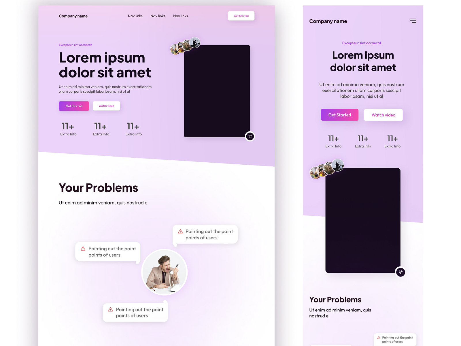 Responsive Agency Website Landing Page Design in Figma by Maaz Hussain ... Responsive Agency Website Landing Page Design in Figma by Maaz Hussain ...