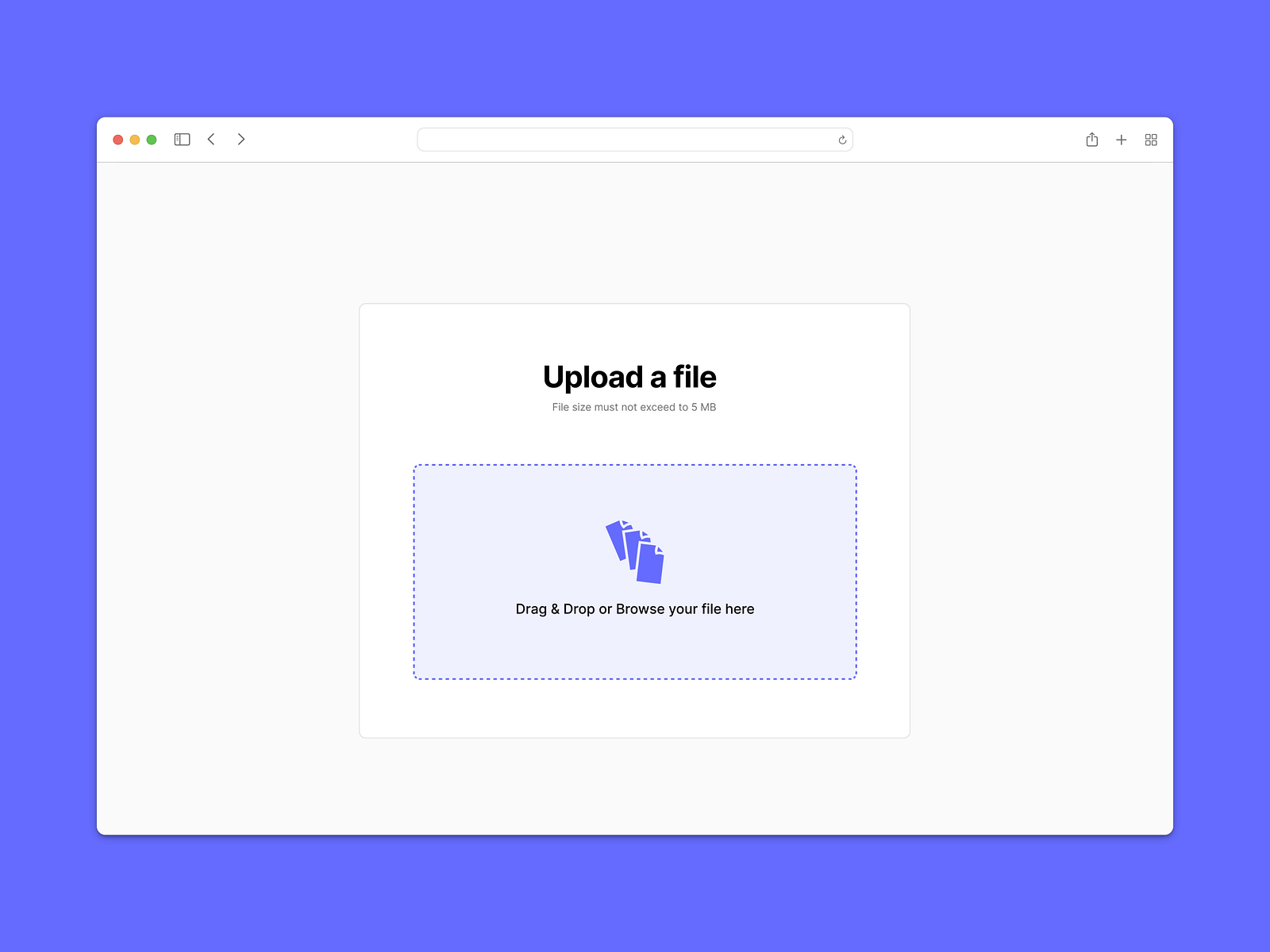 Upload a File: UI Design by Joanna Camille Butil on Dribbble
