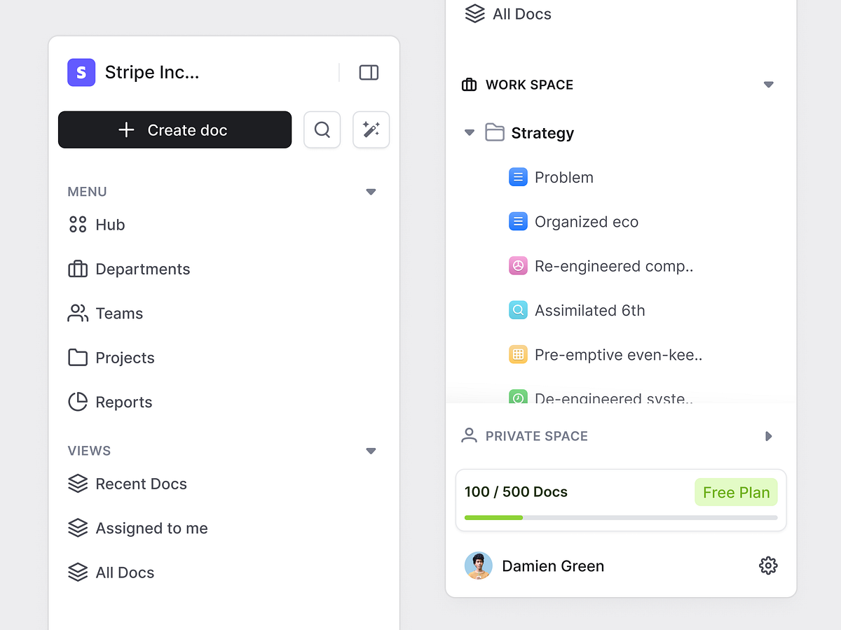 Stratis UI - Details Side Panel by Monty Hayton on Dribbble