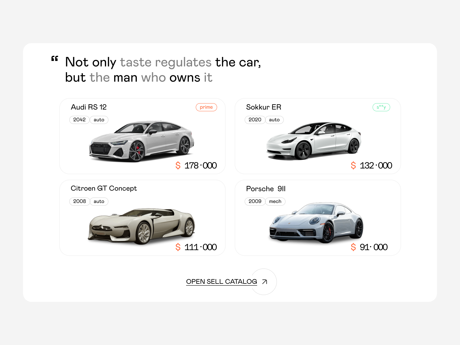 Automarket Landing Page by Levi Wilson for QClay on Dribbble