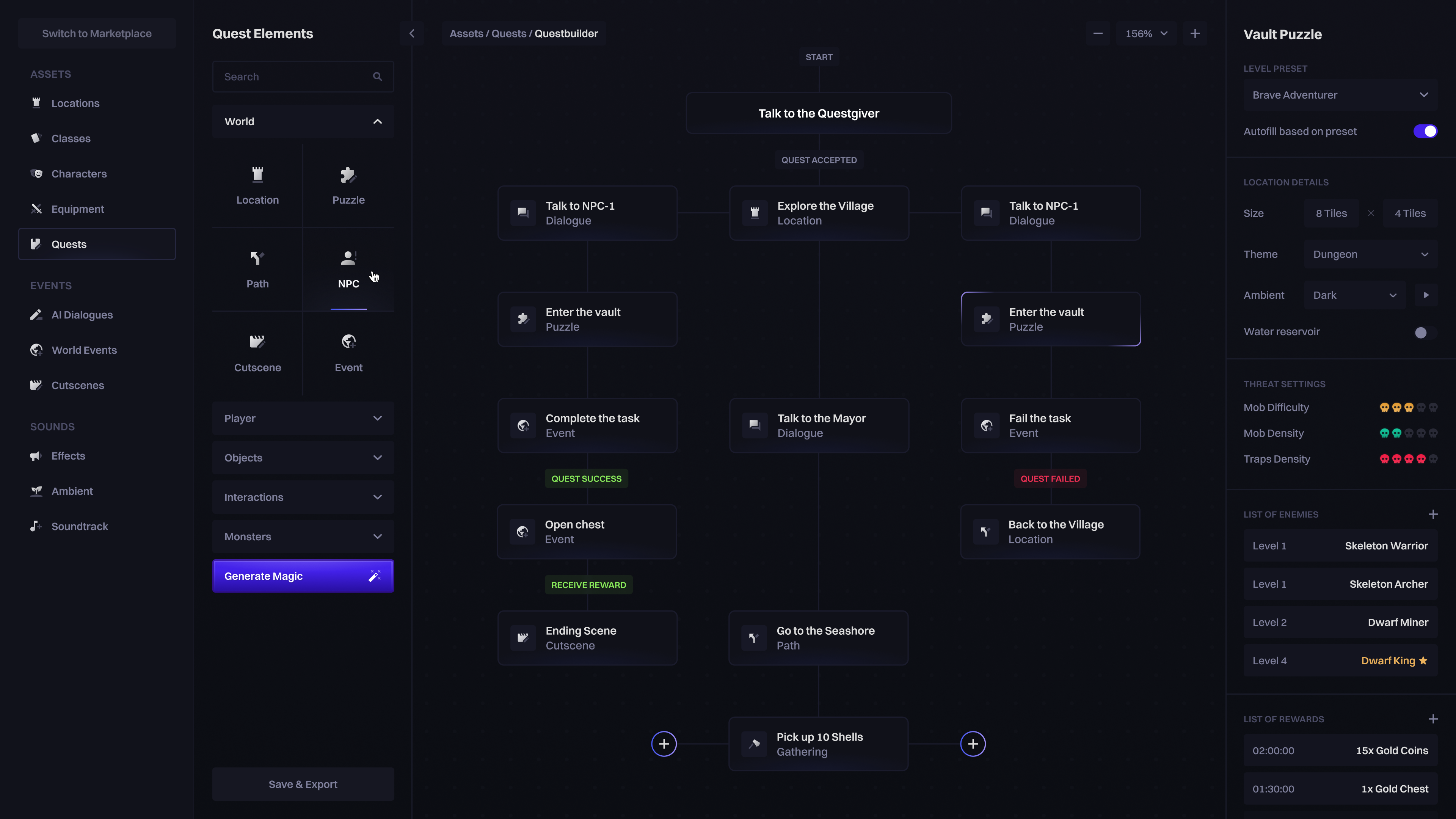 No Code Content Builder - RPG by Piotr Kosmala on Dribbble