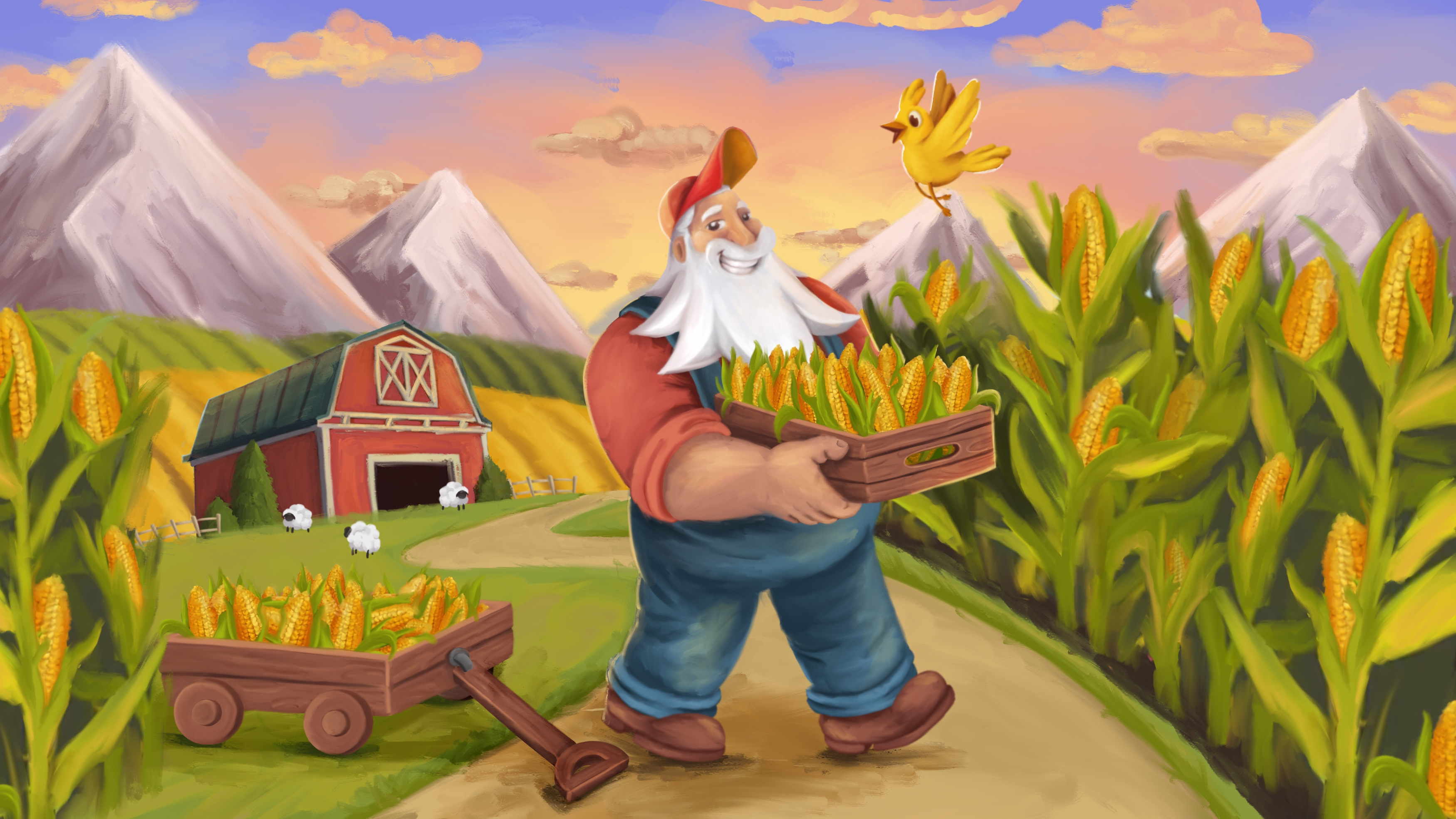 Trader Joe illustration by Julia Maystruk on Dribbble