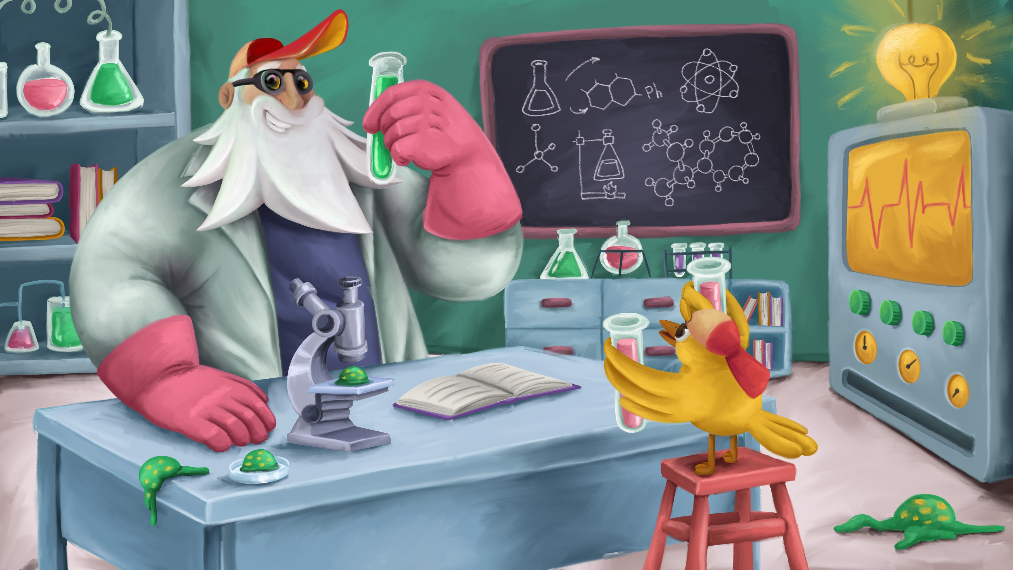 Trader Joe illustration by Julia Maystruk on Dribbble