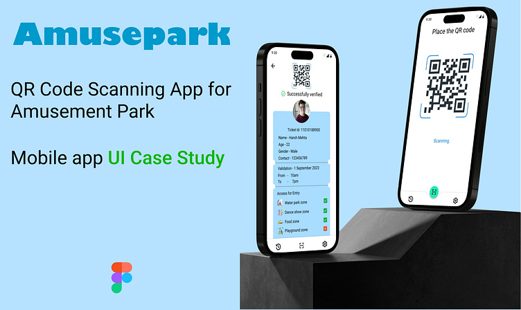 Amusepark - QR Code Scanning App for Amusement Park by TUHIN MANNA on ...