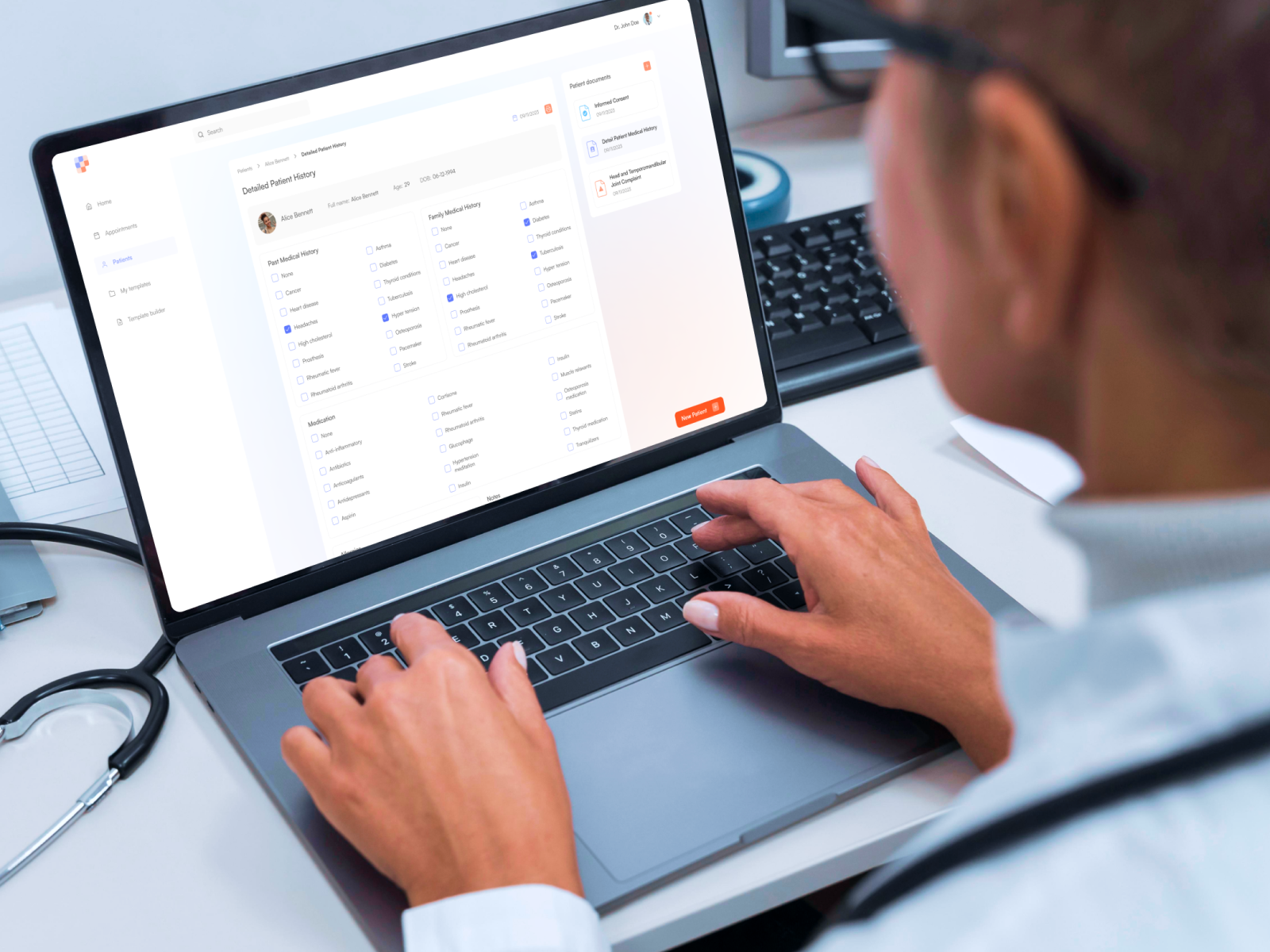 Patient Mapp - Medical note-taking app by Lee Georges on Dribbble
