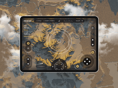 Drone UI by Benjamin Gabernig on Dribbble