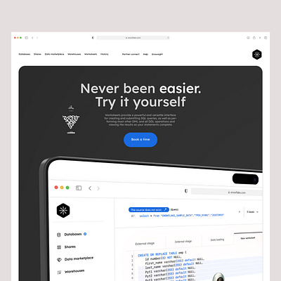 Never been easier ️ Snowflake UI redesign & rebranding by Maxim Aginsky ...