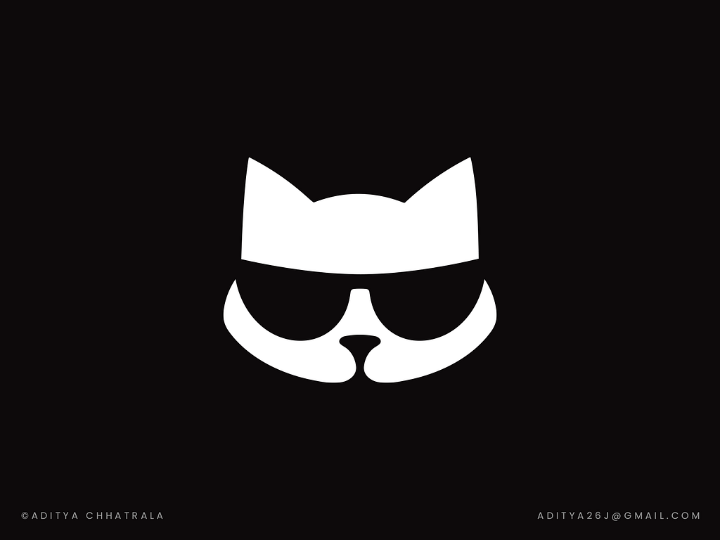Cool Cat - logo design by Aditya Chhatrala on Dribbble