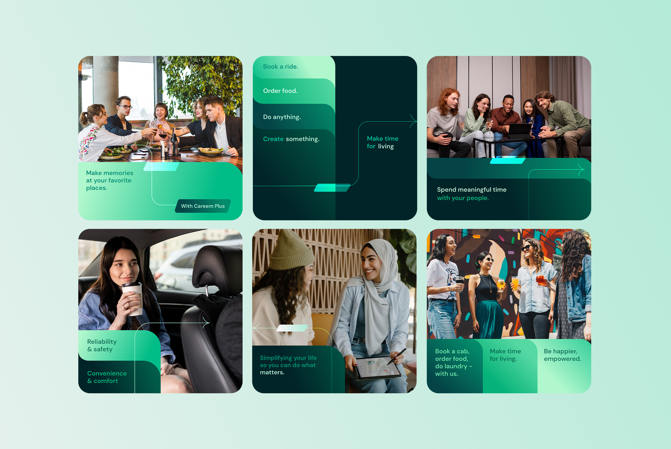 Careem - Illustration & Branding by Asma Farooq on Dribbble