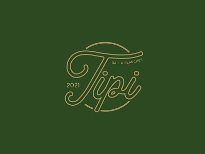 Tipi - Bar & Restaurant Logo by Piero Studio on Dribbble