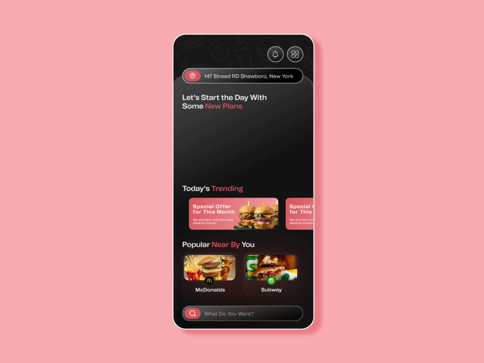 Food Ordering App UI Animation by Excellent Webworld on Dribbble
