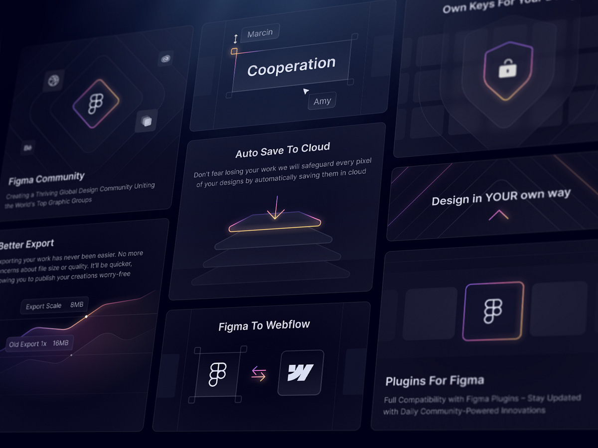 Figma Plugin Illustrations By Marcin Pankiewicz For Studio Seventeen On