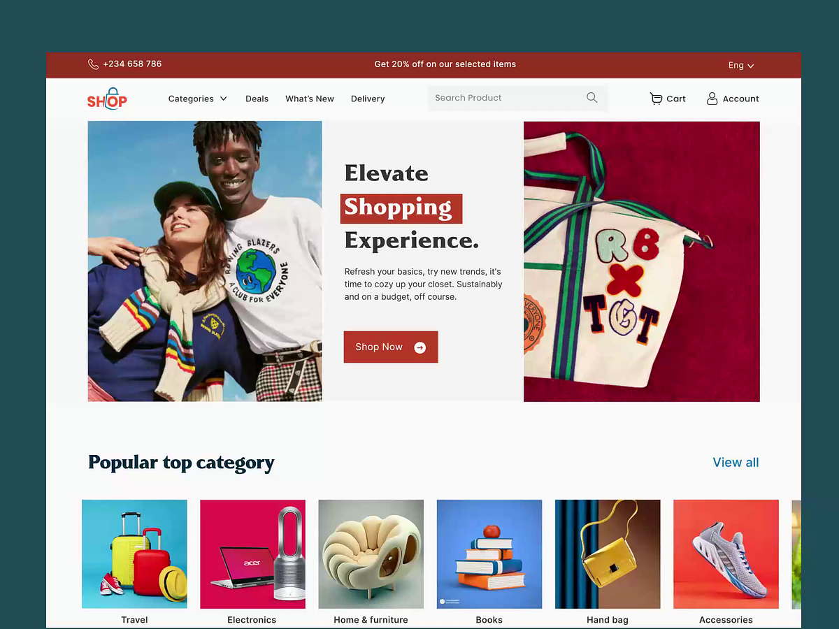 Ecommerce Product Page designs, themes, templates and downloadable ...