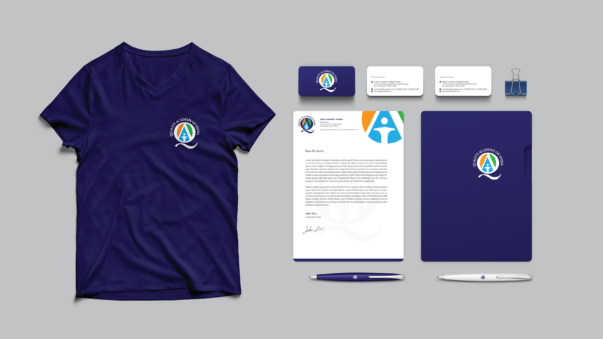 QAI | Quality Academy of India by Hardik Chanchad on Dribbble