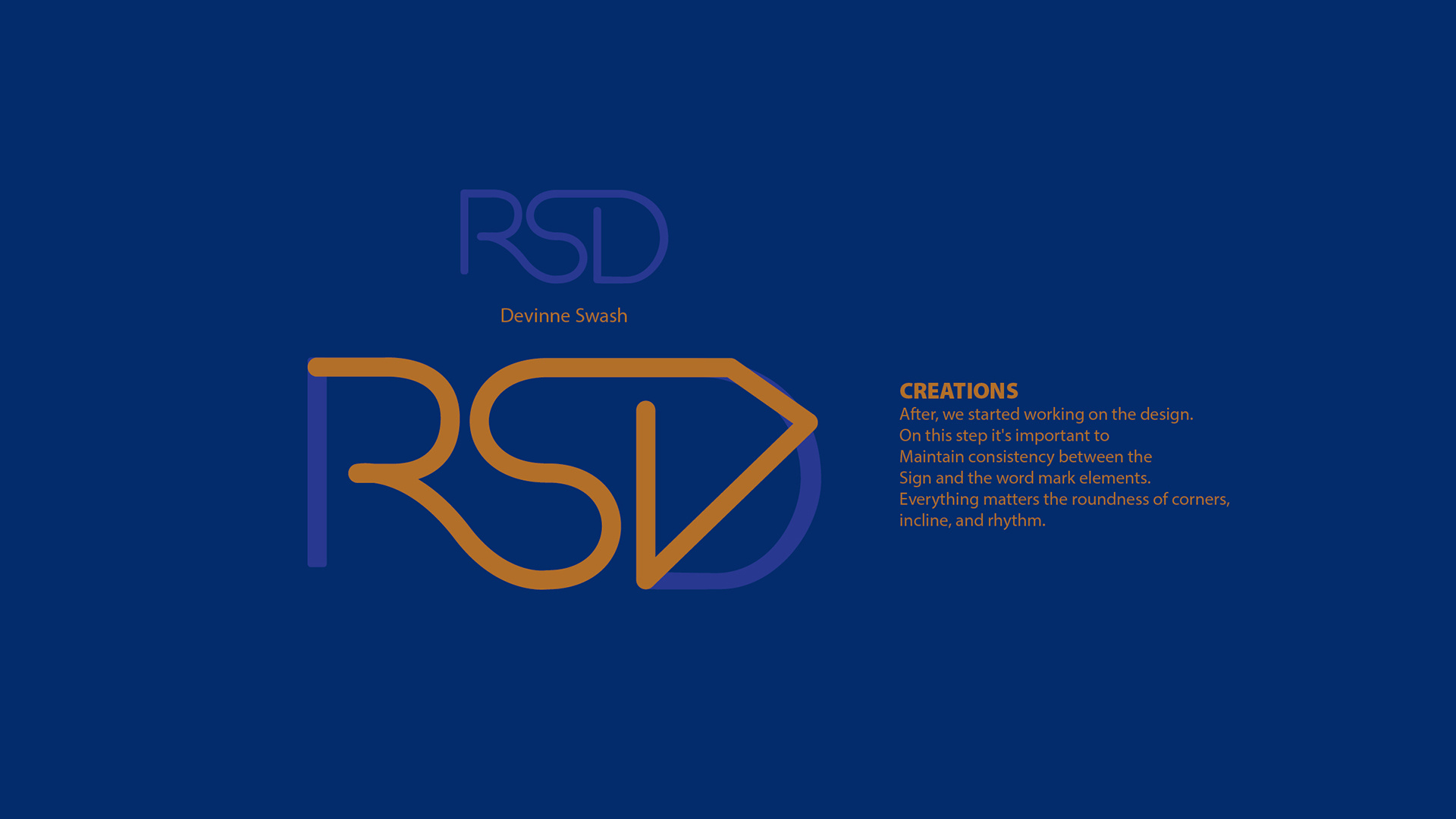 RSD Logo | Radhe Shyam Diamond by Hardik Chanchad on Dribbble