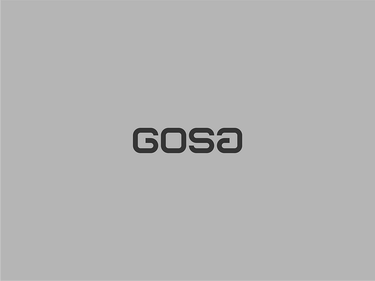 Gosa- clothing brand logo by Tanzim Rana on Dribbble