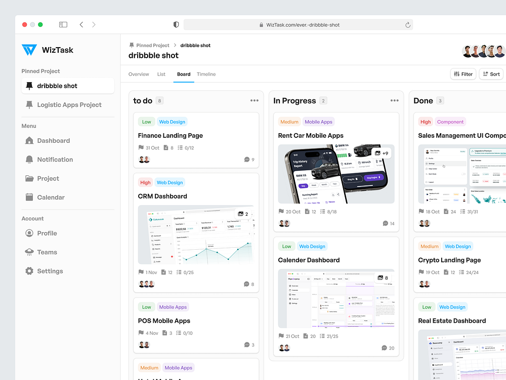UI Component - Task Management by Bayu Sasmita🍃 for Caraka on Dribbble UI Component - Task Management by Bayu Sasmita🍃 for Caraka on Dribbble