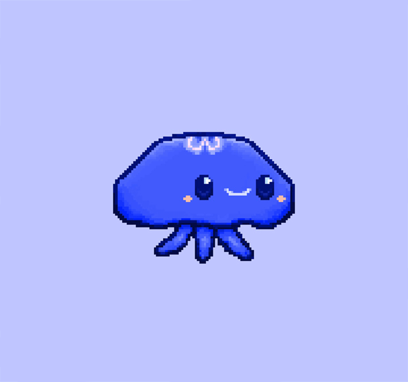 Pixel Art Jellyfish 🫧 by Sarah Vignon on Dribbble