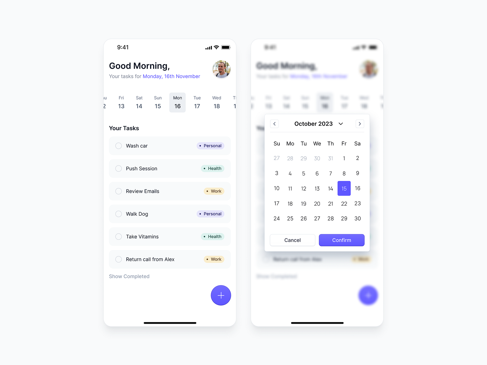 Task Management App Design by Brian Noonan on Dribbble