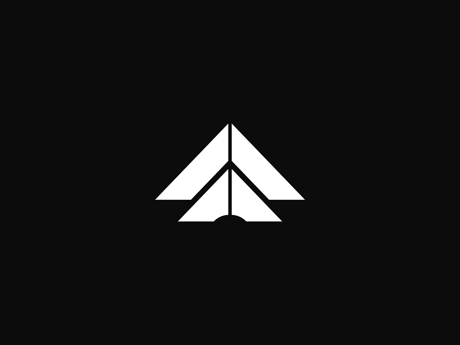 A letter mark or abstract mark logo by Rajin Ahmed on Dribbble
