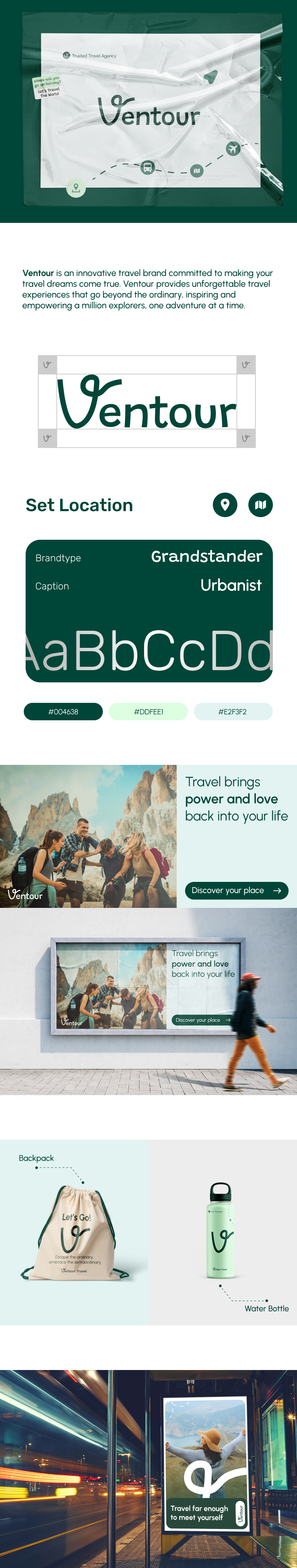 Ventour Travel - Brand Identity by Nadila Nuryadina for ItWorks Agency ...
