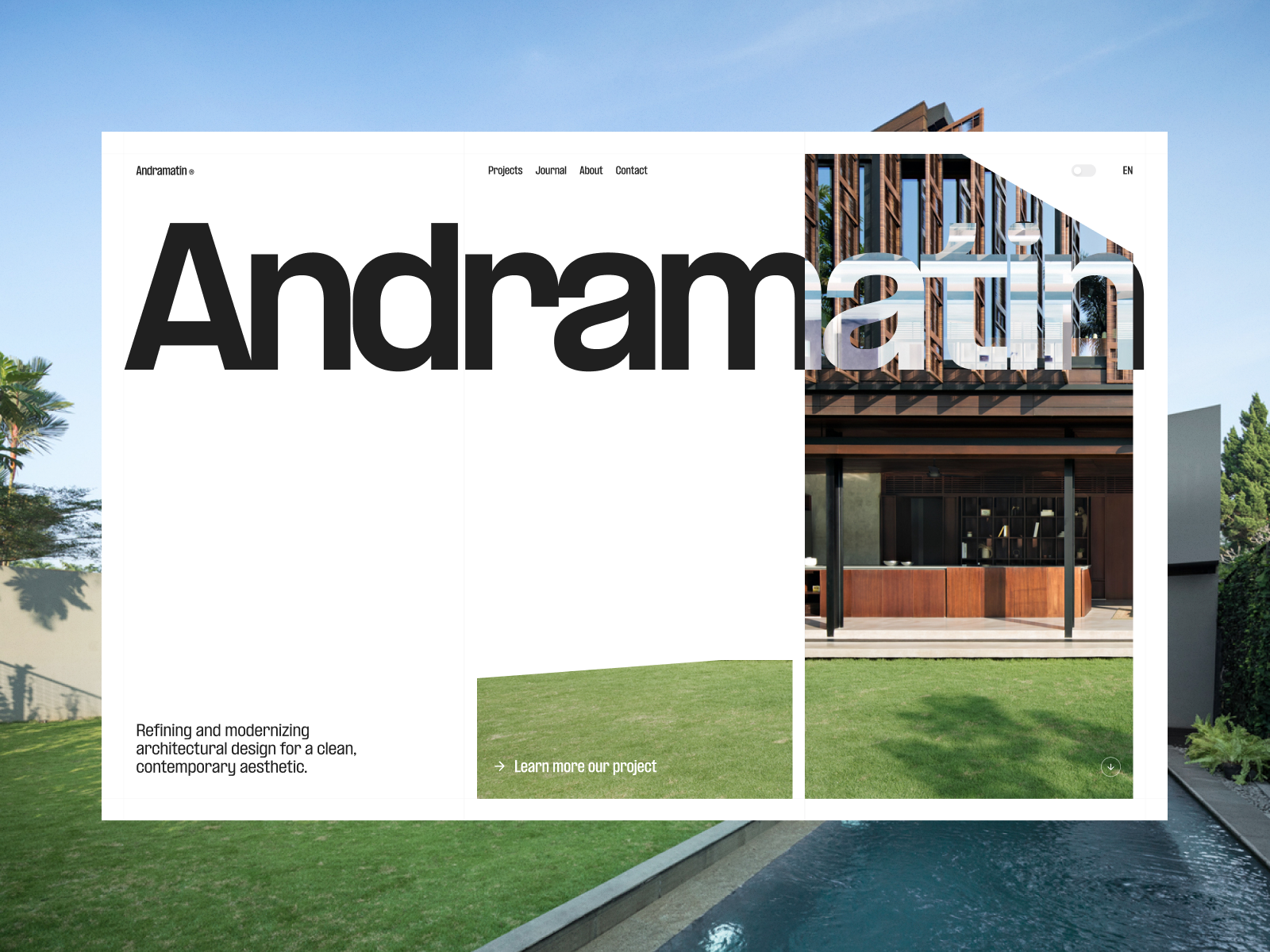 Andramatin - Architecture Portfolio by Risang Kuncoro ® for Plainthing ...