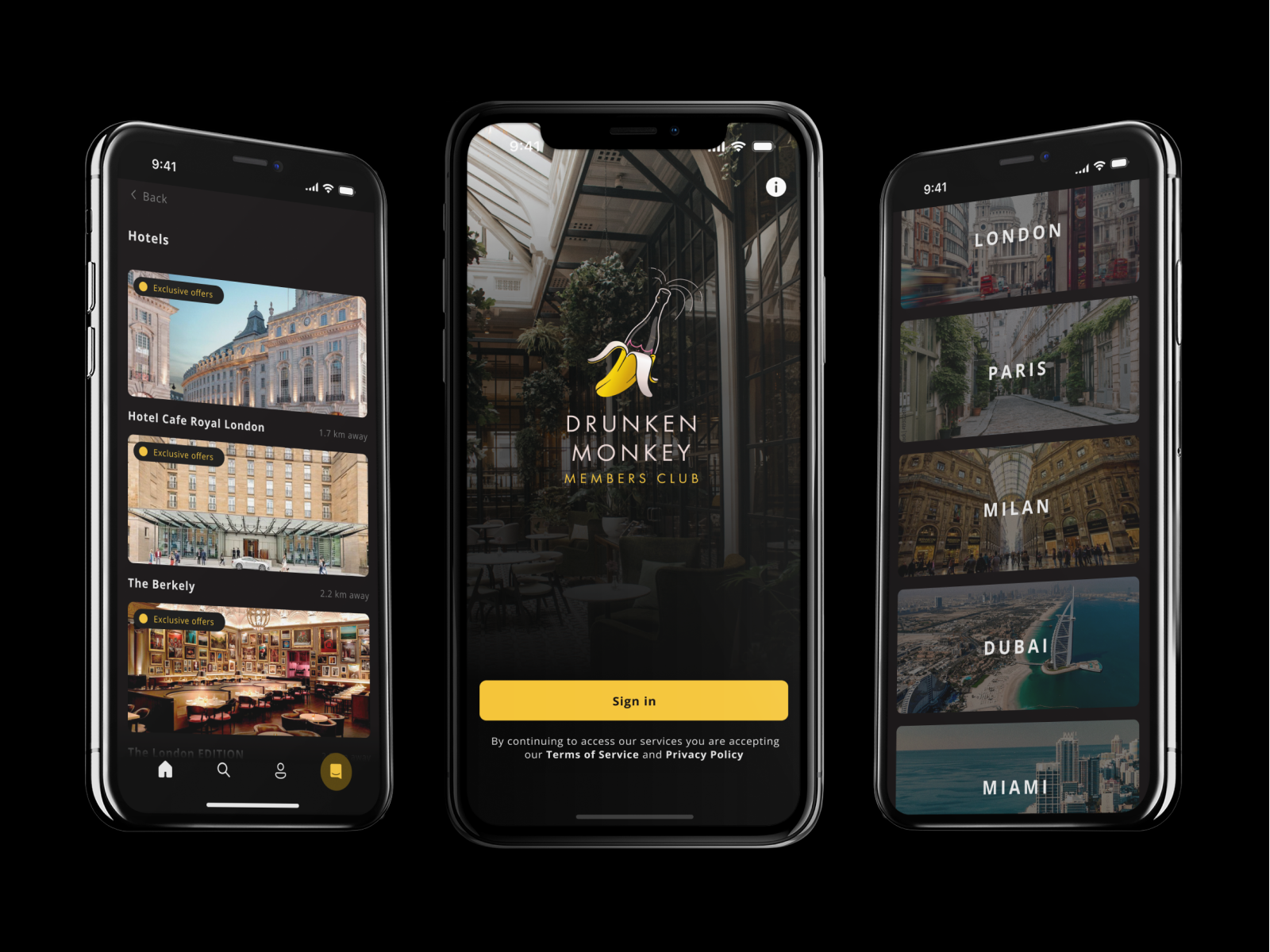 Luxury Concierge Service Mobile App by Tara Schlosser on Dribbble