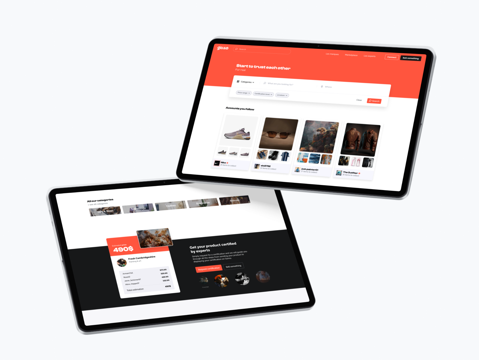 E-Commerce Second-Hand Website by Xavier | Startup Designer on Dribbble