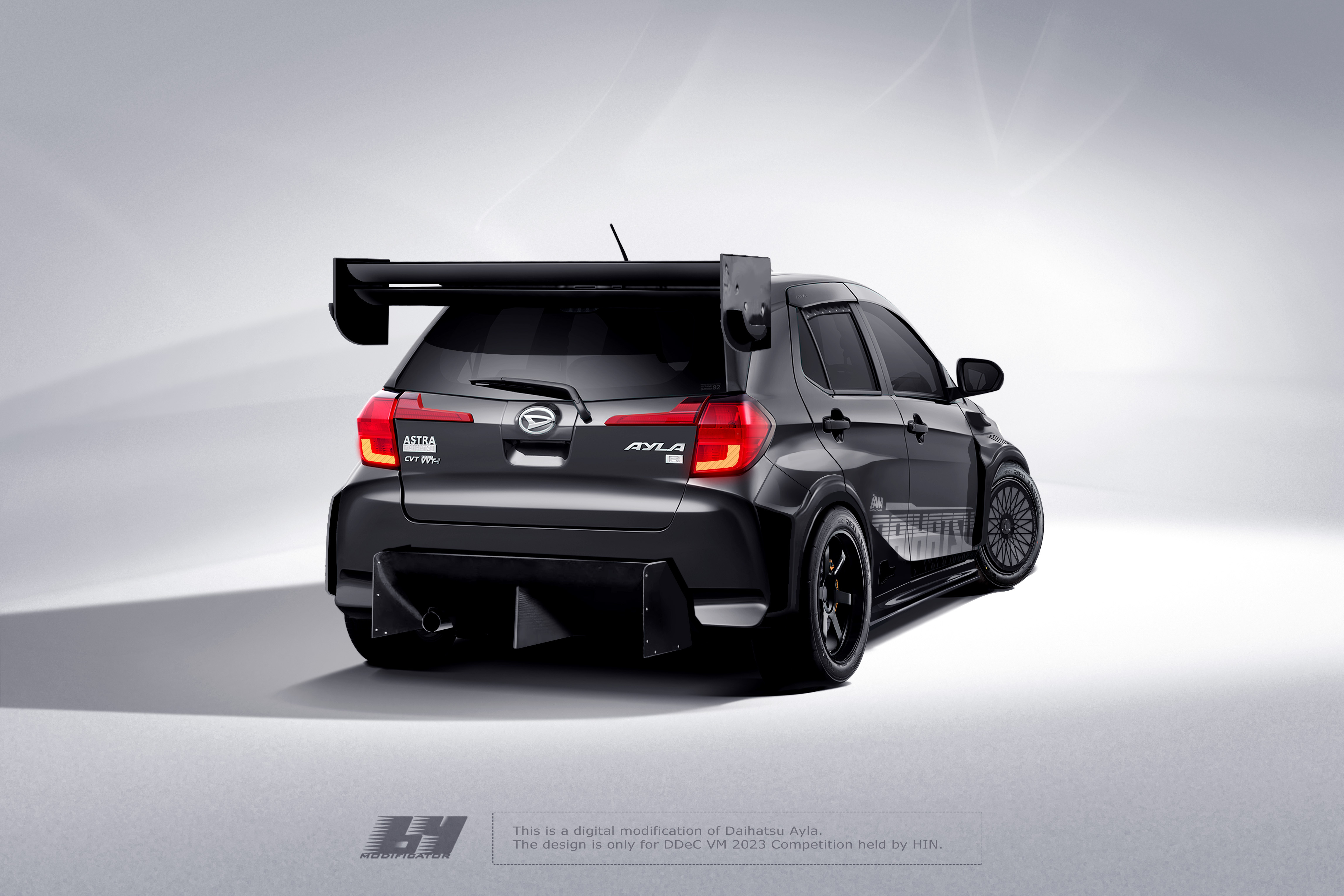 Perodua Axia Widebody Time Attack JTCC Style by by.modificator on Dribbble