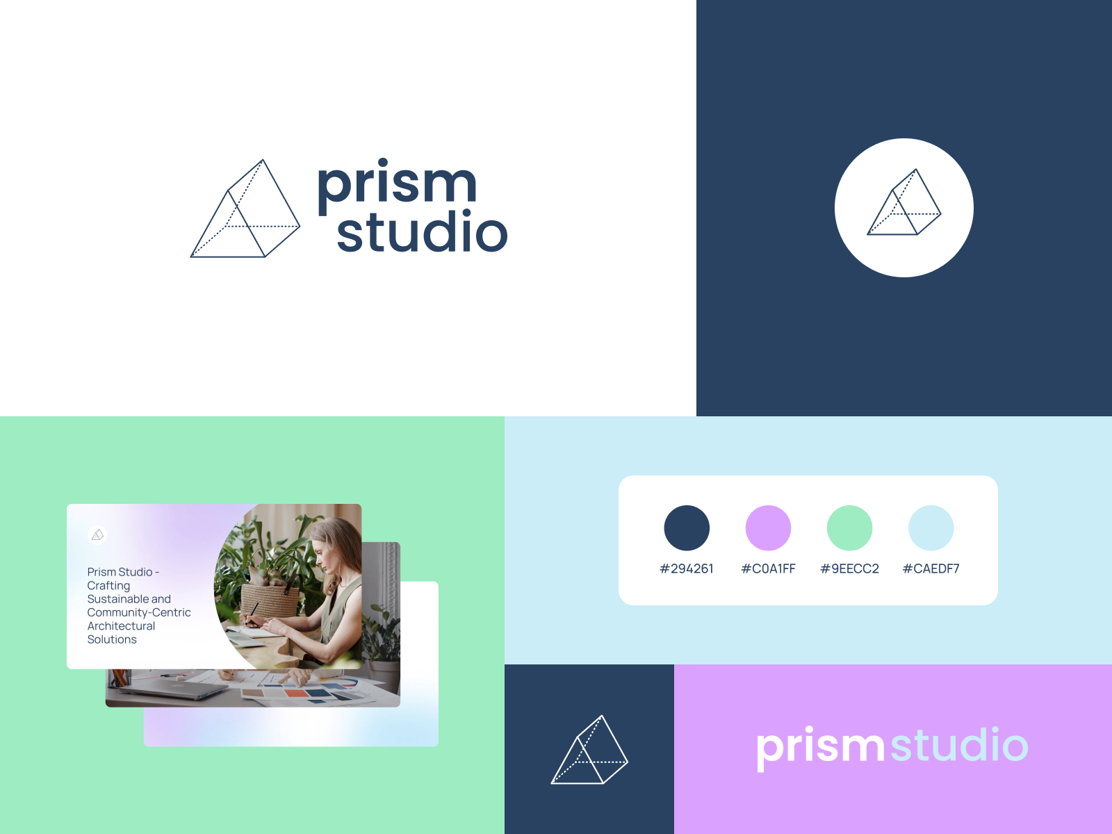 Prism Studio by Flavia Mar on Dribbble