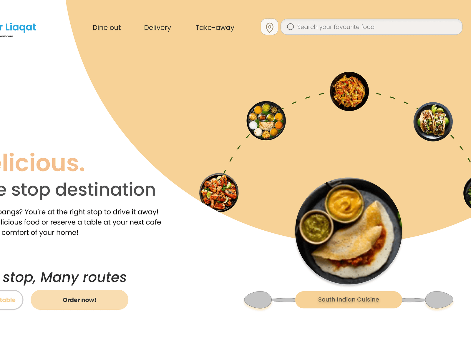 WordPress Website Essentials: Food UI/UX Designs by Umair by Umair Liaqat on Dribbble