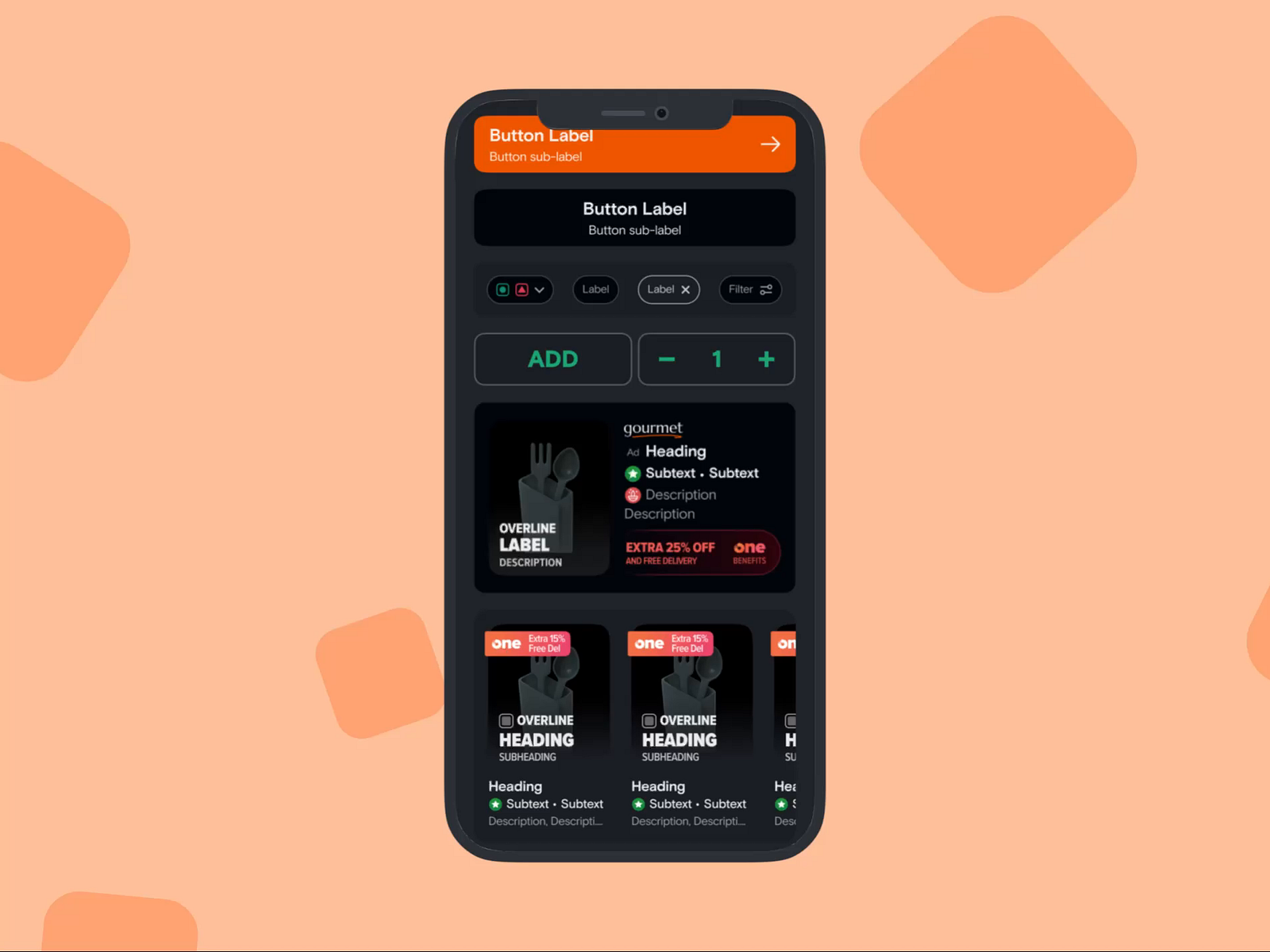 Swiggy - Identical UI across iOS, Android, and Web by Obvious on Dribbble