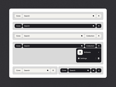 Header Navigation Ui design - Ui053 by Kishin Madhwani on Dribbble